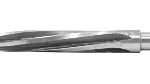 Accusize Industrial Tools H.S.S. Spiral Flute Aligning Reamer, 5/8'' Cutting Diameter, 1/2'' Shank Diameter, 0522-0058