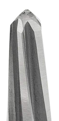 Accusize Industrial Tools H.S.S. Spiral Flute Aligning Reamer, 5/8'' Cutting Diameter, 1/2'' Shank Diameter, 0522-0058