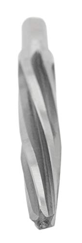 Accusize Industrial Tools H.S.S. Spiral Flute Aligning Reamer, 5/8'' Cutting Diameter, 1/2'' Shank Diameter, 0522-0058