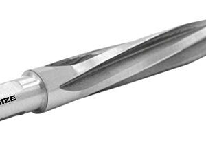 Accusize Industrial Tools H.S.S. Spiral Flute Aligning Reamer, 5/8'' Cutting Diameter, 1/2'' Shank Diameter, 0522-0058