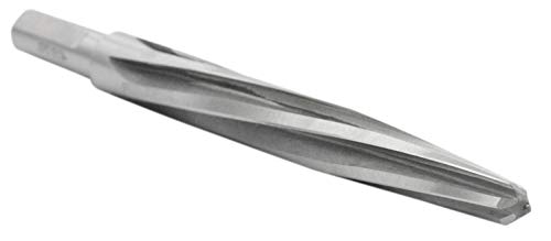 Accusize Industrial Tools H.S.S. Spiral Flute Aligning Reamer, 5/8'' Cutting Diameter, 1/2'' Shank Diameter, 0522-0058