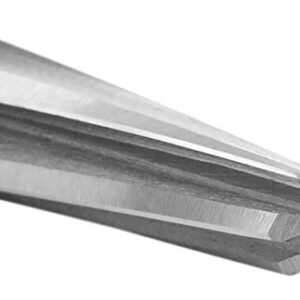 Accusize Industrial Tools H.S.S. Spiral Flute Aligning Reamer, 5/8'' Cutting Diameter, 1/2'' Shank Diameter, 0522-0058