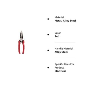 Milwaukee Electric Tool 48-22-3079 6-In-1 Combination Wire Pliers, 2.03 " x 7.75 " x 0.67"