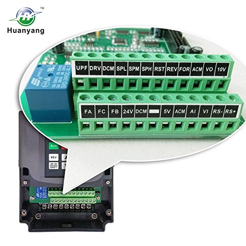 Huanyang VFD,Single to 3 Phase,Variable Frequency Drive,2.2kW 3HP 110V/120V Input AC for Motor Speed Control,HY Series