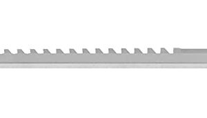 Accusize Industrial Tools 4Mm-B Keyway Broach, 19/64'' to 1-11/16'' Length of Cut, Requires 1 Shim, 5001-0006