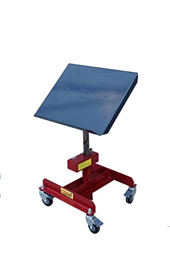 Tilting Work Stand, 330lbs Capacity, Steel, 20 X 16", 20 to 28" Height, 40 Degrees Tilting Work Table/Tilting Stand Pake Handling Tools