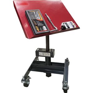 Tilting Work Stand, 330lbs Capacity, Steel, 20 X 16", 20 to 28" Height, 40 Degrees Tilting Work Table/Tilting Stand Pake Handling Tools