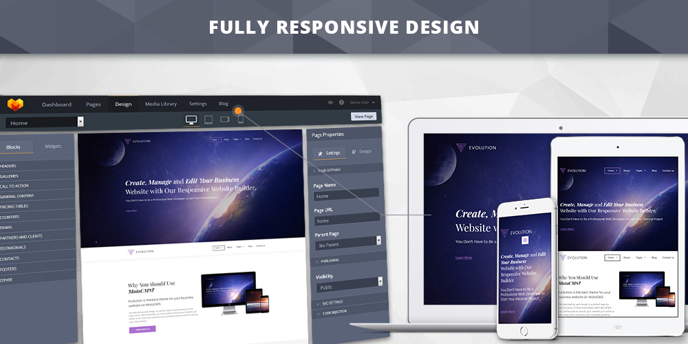 MotoCMS 3 - Professional Website Builder. 2500+ Ready-Made Website Designs. [Online Code]