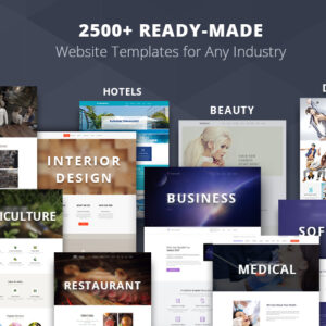 MotoCMS 3 - Professional Website Builder. 2500+ Ready-Made Website Designs. [Online Code]