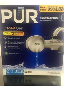 pur faucet maxion technology + 2 filters