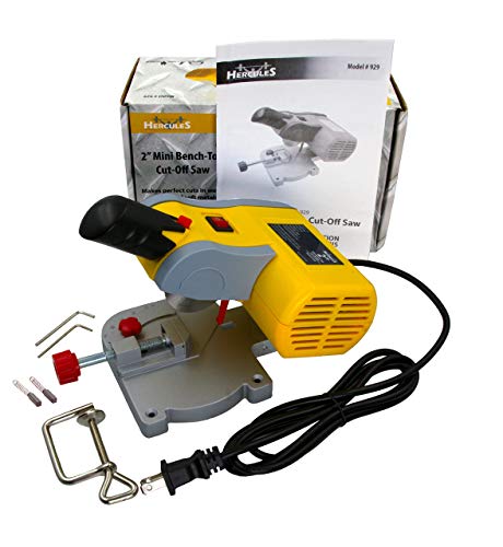 Hercules Mini Benchtop Cut-Off Miter Saw for Hobby Crafts (Mini Cut-Off Saw)