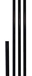 Flags Importer 10ft Aluminum (Black) Outdoor Pole with Ground Spike