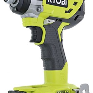 Ryobi P238 18V One+ Brushless 1/4 2,000 Inch Pound, 3,100 RPM Cordless Impact Driver w/ Gripzone Overmold, Belt Clip, and Tri-Beam LED (Power Tool Only, Battery Not Included)