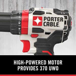 PORTER-CABLE 20V MAX Cordless Drill and Impact Driver, Power Tool Combo Kit with 2 Batteries and Charger (PCCK619L2)