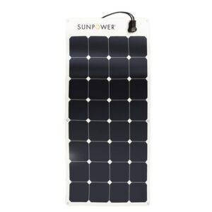 sunpower flexible 100 watt monocrystalline solar panel