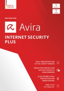 avira internet security plus 2018 | 1 device | 1 year | download [online code]