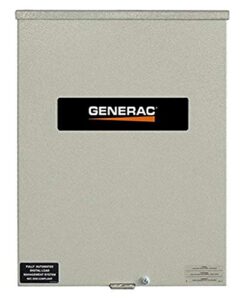 generac rxsc200a3 200-amp smart transfer switch for standby generators - steel nema/ul type 3r enclosure - efficient power management for your home