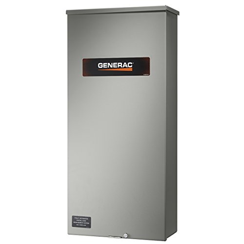 Generac RXSW100A3 100 Amp 120/240V Single Phase NEMA 3R Service Rated Automatic Transfer Switch - Reliable Power Management for Standby Generators