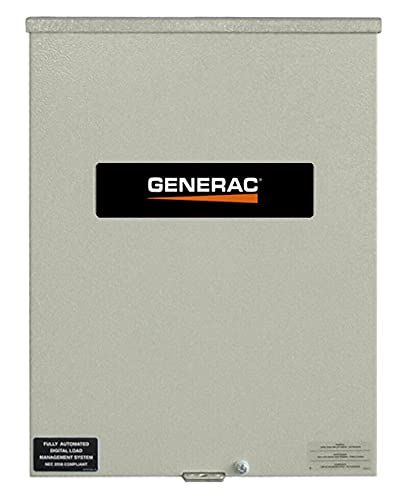 Generac RXSC100A3 100 Amp Smart Transfer Switch - Seamless Power Management Solution for Generators, Solar Systems, and Standby Power Sources