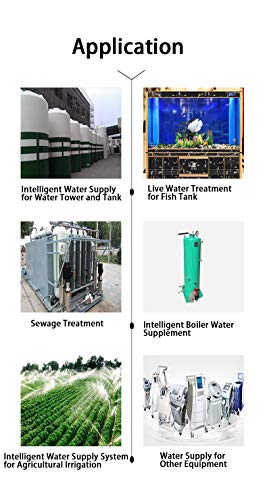 Taidacent Fully Automatic Water Level Controller Water Tank Automatic Filling System Water Pump Controller with Three Non Contact Water Level Sensors