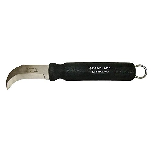 Buckingham 7091 Buck ERGOBLADE, Wire Skinning Knife, Black