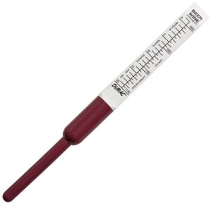 sp bel-art, h-b durac triple scale beer and wine hydrometer, shatterproof (b61800-6100)