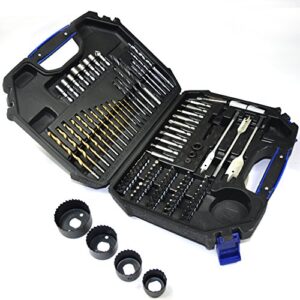 109 Piece Drill and Drive Accessory Set,Drill bits,Drill bit Set,Drill Set,Drilling Driving kit