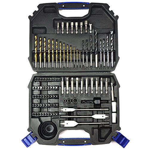 109 Piece Drill and Drive Accessory Set,Drill bits,Drill bit Set,Drill Set,Drilling Driving kit