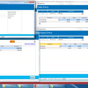 Point of Sale Management System with Relational Database