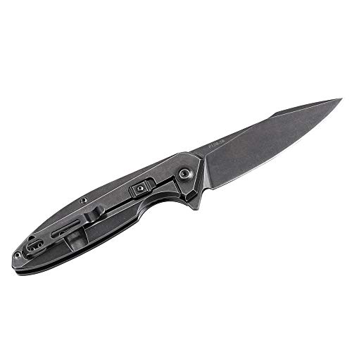 Ruike Folding Knive, Black, 420 Ss (P128-SB)