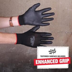 Finish Line Mechanic Grip Gloves (3 Pack), Large