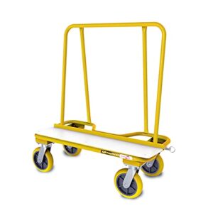 metaltech wall hauler™ 2000 series drywall cart 3000 lbs load capacity i-bmd2131ygr