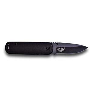 ANVIL BLADESMITHS ® - PIVOT G-10 - Folding Pocket Knife, Blackout