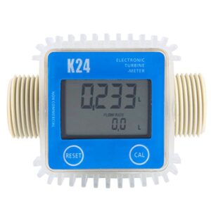 estink digital flow meter,professional k24 turbine digital fuel flow meter for chemicals water