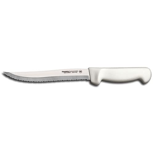 Dexter Russell 31628 Scalloped Utility Knife - Economy Cutlery 8" Blade