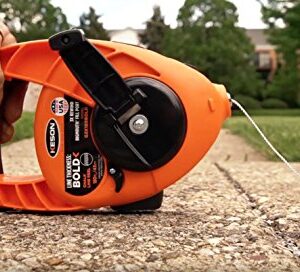 Keson P100BKT Chalk Line Reel, 1.5mm String, 2-4-Ounce Capacity, 100-Foot (30-Pack)