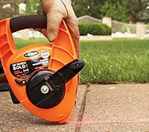 Keson P100BKT Chalk Line Reel, 1.5mm String, 2-4-Ounce Capacity, 100-Foot (30-Pack)