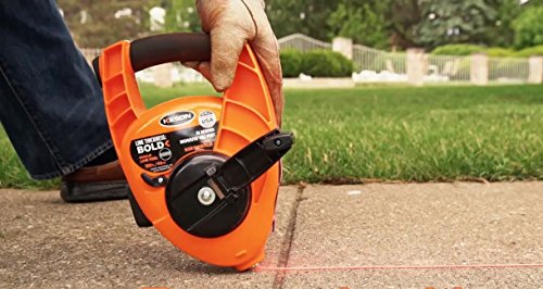 Keson P100BKT Chalk Line Reel, 1.5mm String, 2-4-Ounce Capacity, 100-Foot (30-Pack)