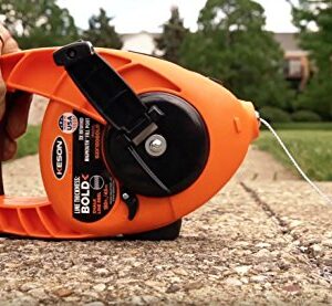 Keson P100BKT Chalk Line Reel, 1.5mm String, 2-4-Ounce Capacity, 100-Foot (30-Pack)