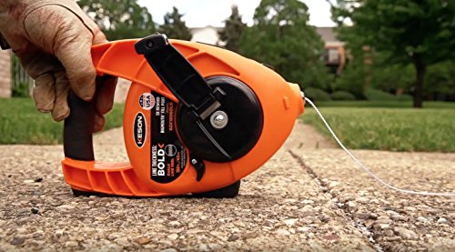 Keson P100BKT Chalk Line Reel, 1.5mm String, 2-4-Ounce Capacity, 100-Foot (30-Pack)