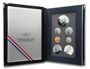 1994 p s us prestige proof set 7 coin set soccer world cup proof