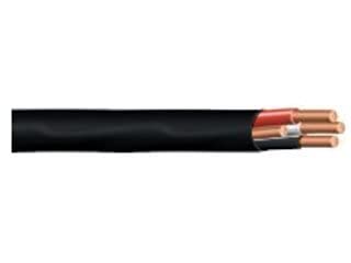 6/3 NM-B, Non-Metallic, Sheathed Cable, Residential Indoor Wire, Equivalent to Romex (50ft Cut)