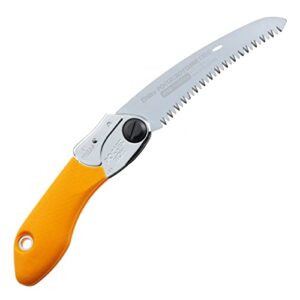 silky professional series pocketboy curved blade folding saw 130mm large teeth (726-13)