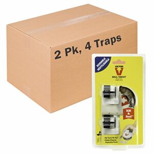 victor kill vault mouse trap - 4 pack