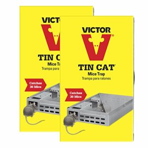 victor tin cat mouse trap for catch and release - 2 pack