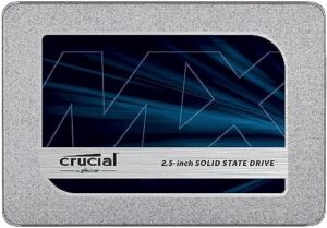 crucial mx500 1tb 3d nand sata 2.5 inch internal ssd, up to 560mb/s - ct1000mx500ssd1