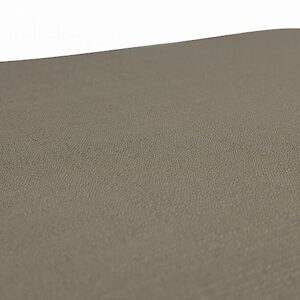 Pillow Perfect Forsyth Solid Indoor/Outdoor Patio Seat Cushions Plush Fiber Fill, Weather and Fade Resistant, Square Corner - 20" x 20", Brown 2 Count