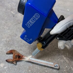 NEIKO 30068A Air Sand Blaster Gun | Remove Paint, Rust, Stains, and Grime on Surfaces | Gravity Feed | Replaceable Steel Nozzle