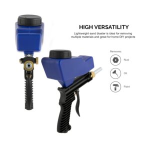 NEIKO 30068A Air Sand Blaster Gun | Remove Paint, Rust, Stains, and Grime on Surfaces | Gravity Feed | Replaceable Steel Nozzle