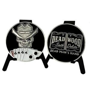 MotorDog69 Dead Man's Hand Challenge Coin